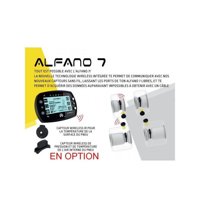 Alfano 7 2T Pack 4 – Chronomètre karting complet et précis